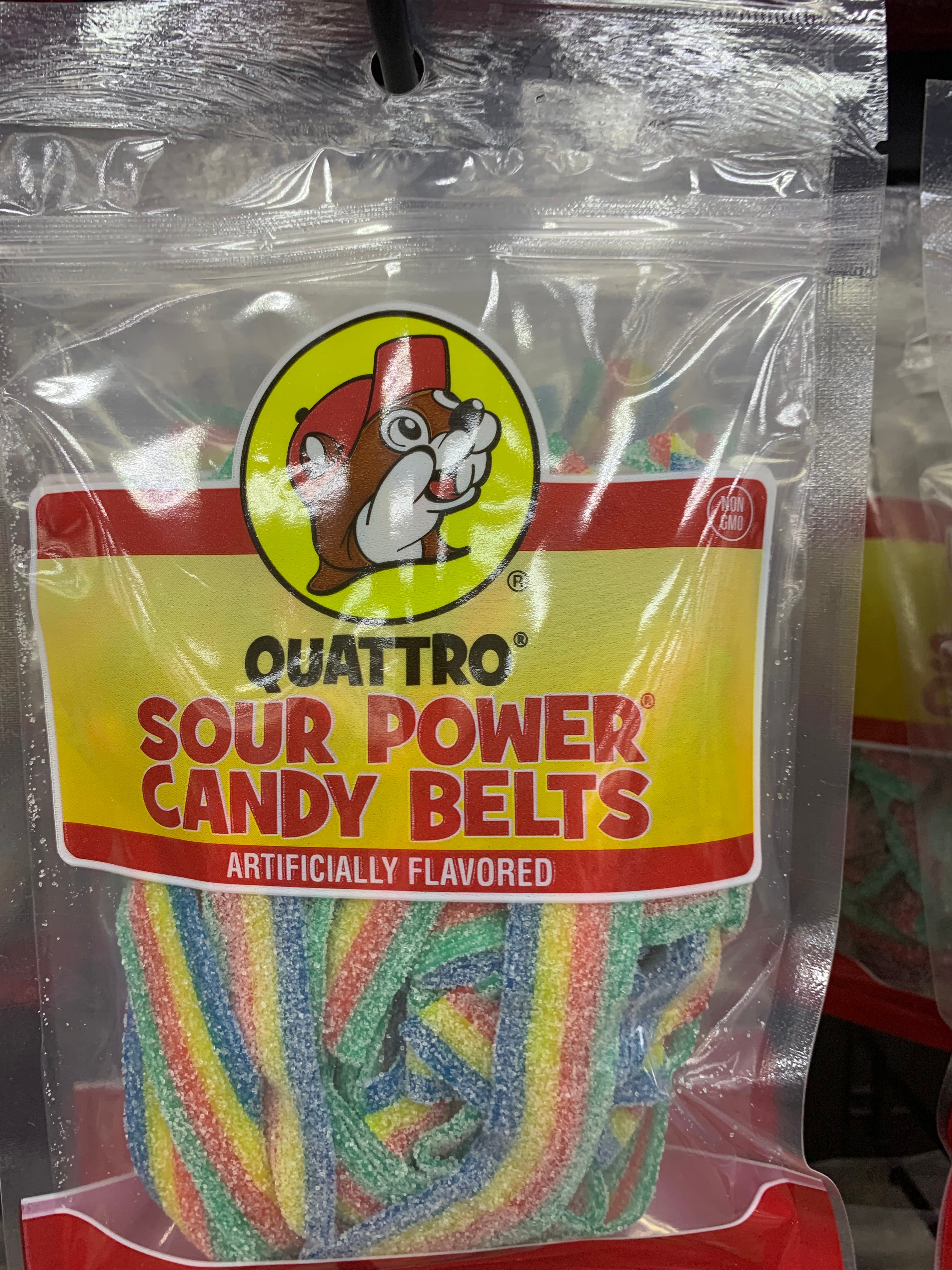 Buc-ees Quattro Sour Power Candy Belts – Texas Treatz