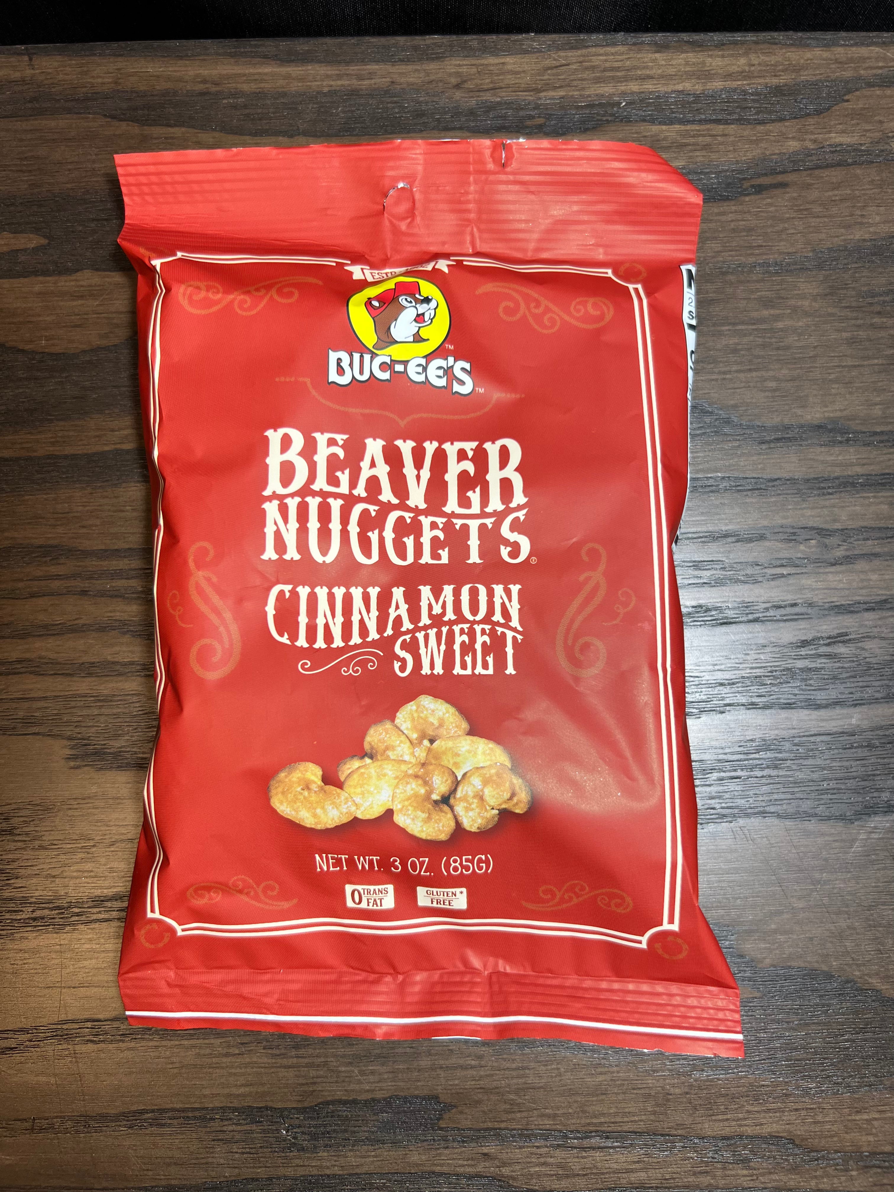 Buc-ees Beaver Nuggets Cinnamon Sweet 10 oz – Texas Treatz